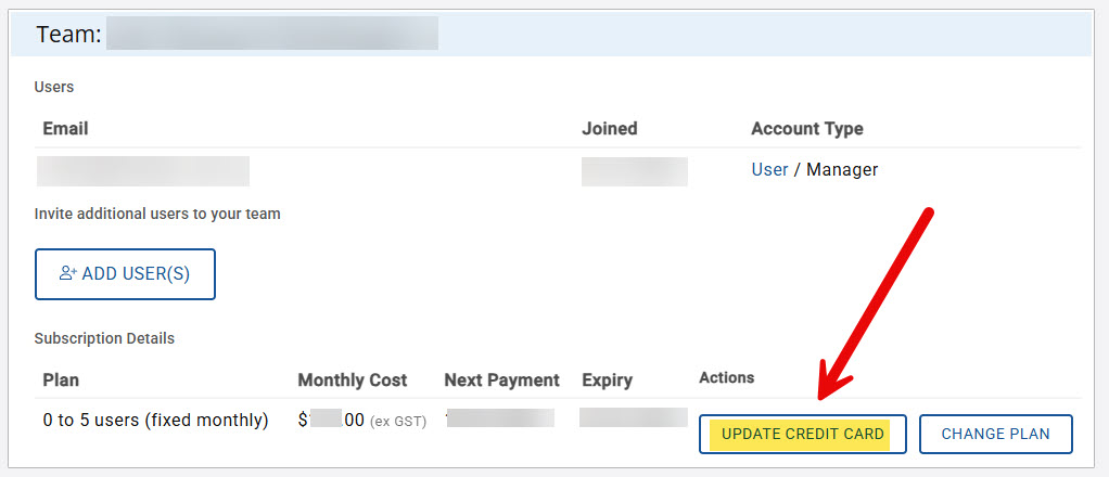 Update Your Credit Card - Accountants Desktop